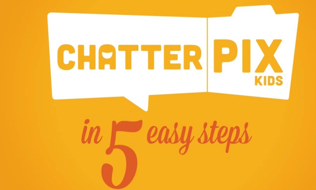 5 steps to a video in ChatterPix Kids - Journey with Technology